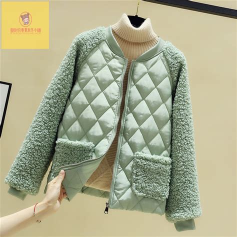 輕薄棉服女短版新款韓版寬鬆仿洋氣加厚保暖小棉襖冬季外套 蝦皮購物
