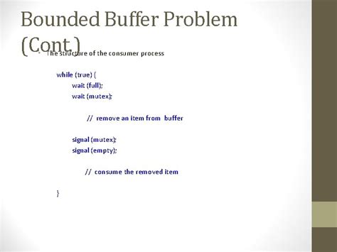 Classical Problems Of Synchronization These Slides Are Adapted
