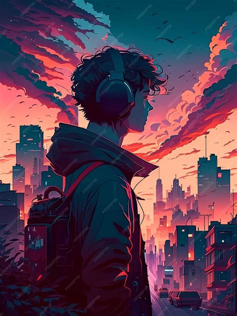 Premium Photo Anime Girl Illustration