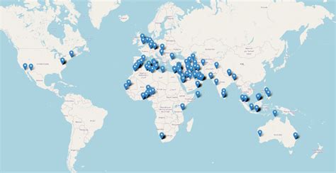 Locations Of The Observations For The 13 Years Python 369 Collab Locations Of The Observations For The 13 Years Python 369 Collab