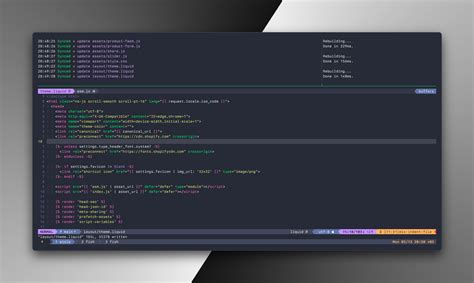 Joined Vim Last Summer Here S My Nvim Tmux Setup R Vimporn