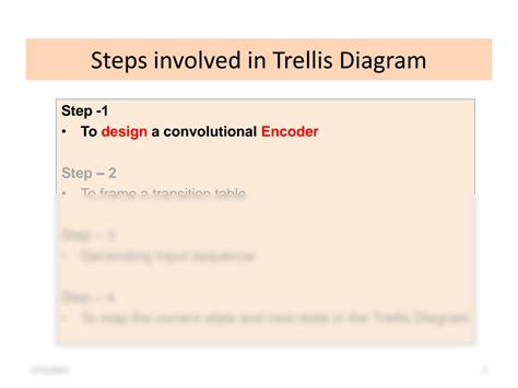 SOLUTION Trellis Diagram Studypool