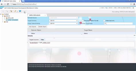 Hana Smart Data Integration Realtime Table Repli Sap Community