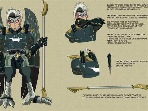 Icarus With Armor By Reena Ve On Dribbble