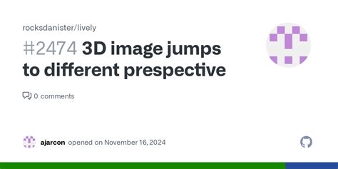 3d image jumps to different prespective · issue 2474 · rocksdanister