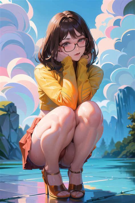 Squatting Girl By Sonny Ia On Deviantart