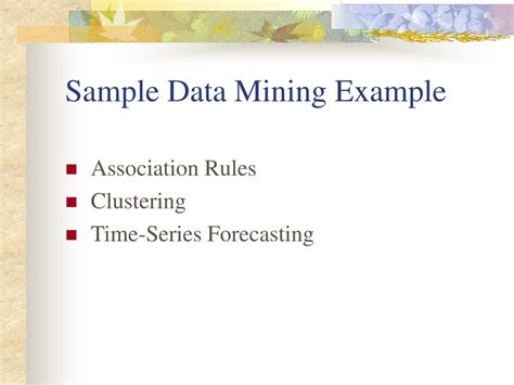 Ppt Data Mining An Introduction Powerpoint Presentation Free