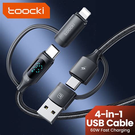 Toocki In Fast Usb Type C Type C L Fast Charge Wire Pd