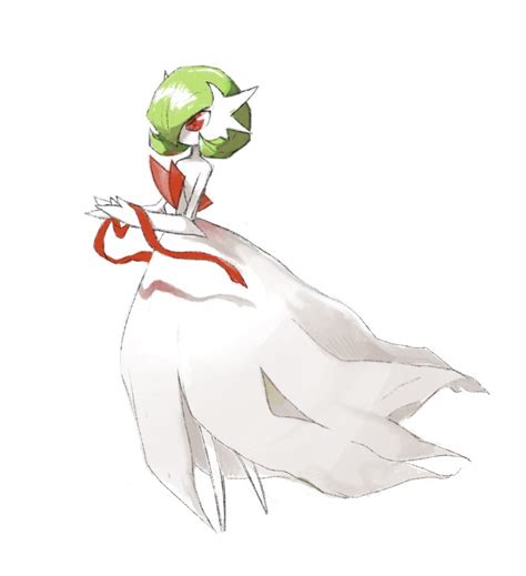 Gardevoir And Mega Gardevoir Pokemon Drawn By Rahner Danbooru