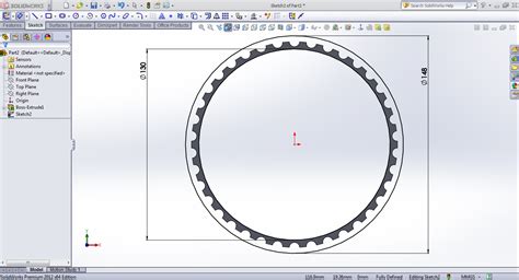 Tutorial How To Make Synchronous Belt Grabcad Tutorials