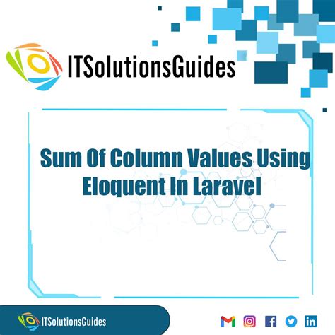 itsolutionsguides tutorial for developers on linkedin sum of column