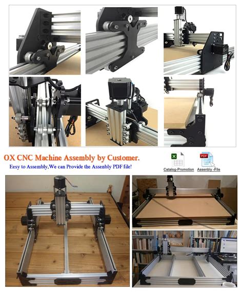 Openbuilds Ox Cnc Router Machine Cnc Mechanical Kit With Nema Stepper Motor Diy Cnc Wooding