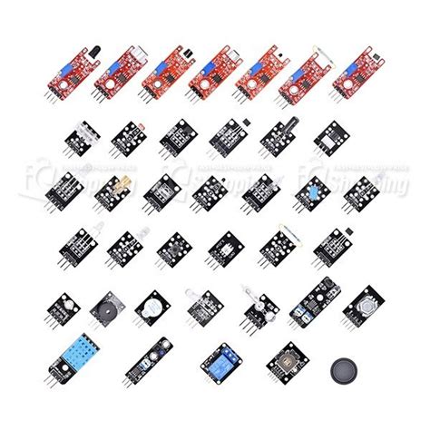 Icshop Arduino Sensor 感測器 套件 37件 傳感器 學習套件 蝦皮購物