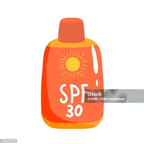튜브 기호에 선스크린 크림 태양 자외선으로부터 피부를 보호합니다 플랫 아이콘입니다 흰색 배경에 격리된 벡터 그림 건강한 생활방식에 대한 스톡 벡터 아트 및 기타 이미지