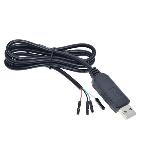 PL2303 PL2303HX USB To UART TTL Cable Module 4p 4 Pin RS232 Converter Serial Line Support Linux