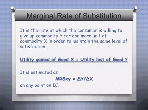 indifference curve analysis pptx