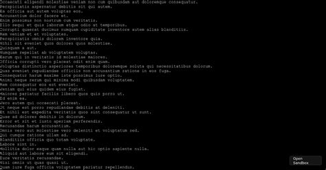 Xterm 5 Canvas Codesandbox