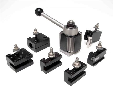 ALORIS 7 PC. AXA QUICK CHANGE LATHE TOOL SET TOOL POST & HOLDERS CNC USA