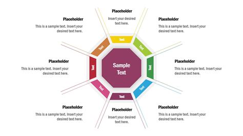 8 Step Octagonal Concept PowerPoint Template SlideModel