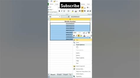 How To Add Country Code In Excel Excel Excelformula Exceltips