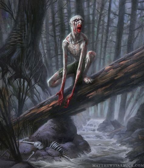 Creepy Supernatural Creatures Wendigo Sightings Slime Possession