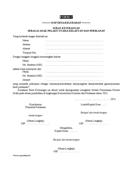 Form C Pdf
