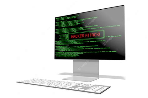 Teclado Y Monitor De Computadora Con Código De Aplicación Verde En
