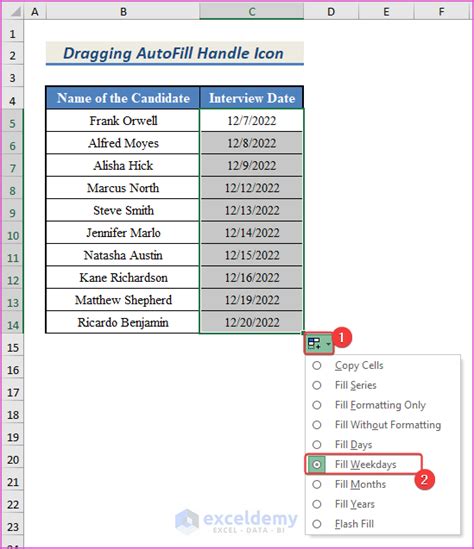 How To Autofill Dates In Excel Methods ExcelDemy