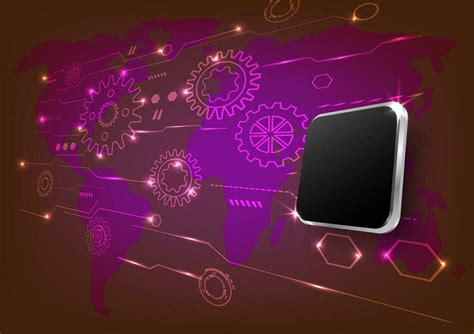 Technology Microchip Artificial Intelligent Engineering Internet Online Networking Abstract