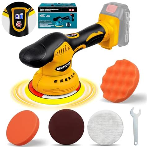 Amazon Cordless Car Buffer Polisher Compatible For Dewalt 20v Battery Polishers And Buffers