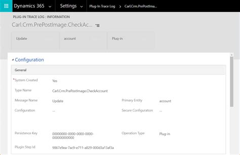 Dynamics 365 Plugins Pre And Post Images Carl De Souza