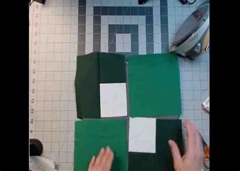 Four Patch Variation Quilt Block Tutorial DIY Joy