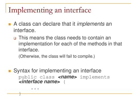 Interfaces Ppt Download