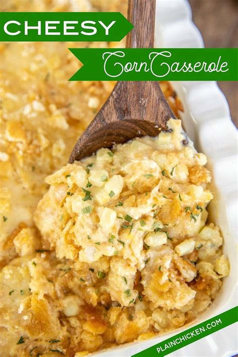 Cheesy Corn Casserole Cuisine