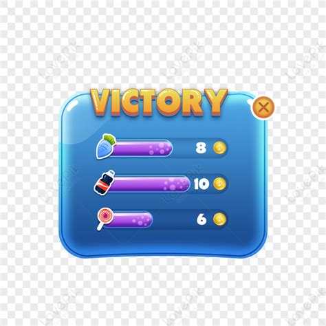 투명한 팝업 게임 일러스트 인터페이스이스트종결투명하다 Png 일러스트 무료 다운로드 Lovepik