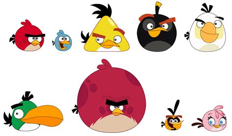 Angry Birds Classic Birds By Abfan21 On Deviantart
