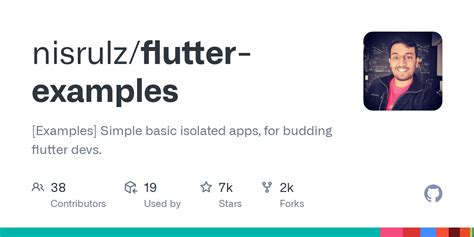 GitHub Nisrulz Flutter Examples Examples Simple Basic Isolated Apps For Budding Flutter Devs