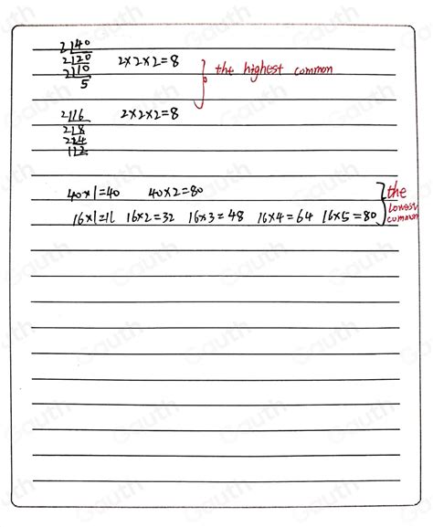 Solved What Is The Sum Of The Highest Common Factor And The Lowest