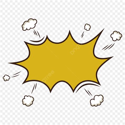 Explosion Bubble Clipart Transparent Background, Cartoon Explosion ...