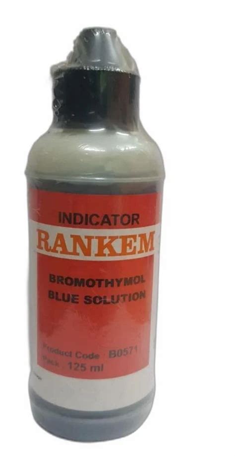 Indicator Rankem Bromothymol Blue Solution 125ml At Best Price In Sanjan