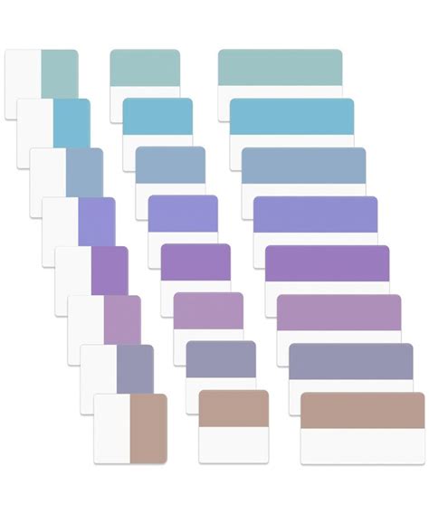 Mr Pen Sticky Index Tabs 360 Pcs Pastel Sticky Tabs For Notebooks