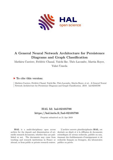 pdf a general neural network architecture for persistence dokumen tips