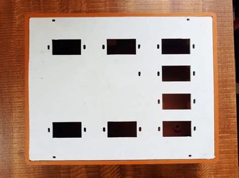 8 Module Pvc Switch Box At 14 1 Piece PVC Switch Box In Ahmedabad ID 2853171350912