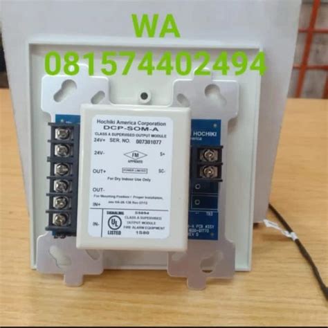 jual hochiki class a supervised output module dcp som a jakarta pusat