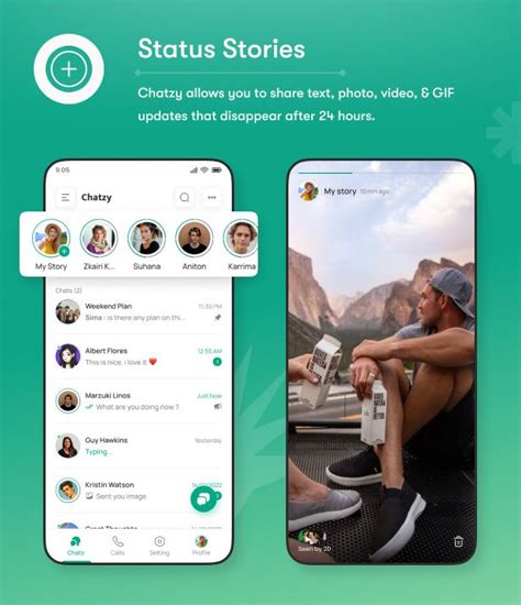Chatzy Whatsapp Clone Full Chat And Call App Android Codemarket