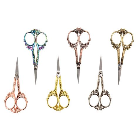 Badubg Малки ножици с форма на пеперуда от неръждаема стомана Направи