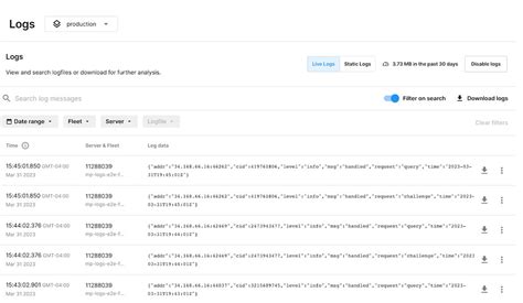 Announcing Logging For Game Server Hosting Closed Beta Unity Services