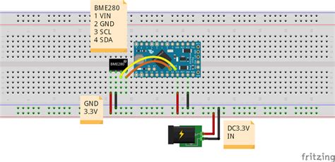 音源とオーディオの電子工作予定 温度湿度気圧センサーのBME280をArduino Pro Miniで使う