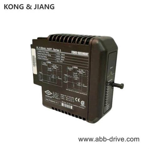 Emerson Deltav Ve4003s2b1 Advanced Analog Input Card Abb Drive Automation