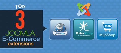 Top 3 Joomla E Commerce Extensions Kinsh Technologies